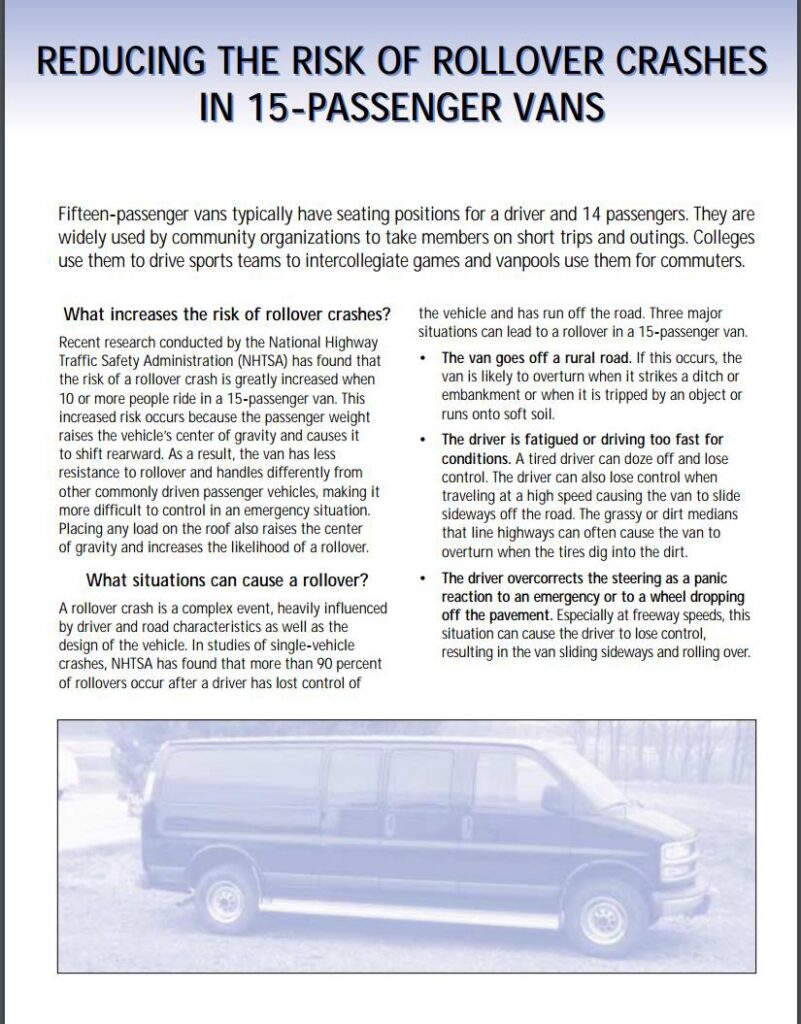 GS5104 - Motor Vehicle Safety Policy - UT System Policies